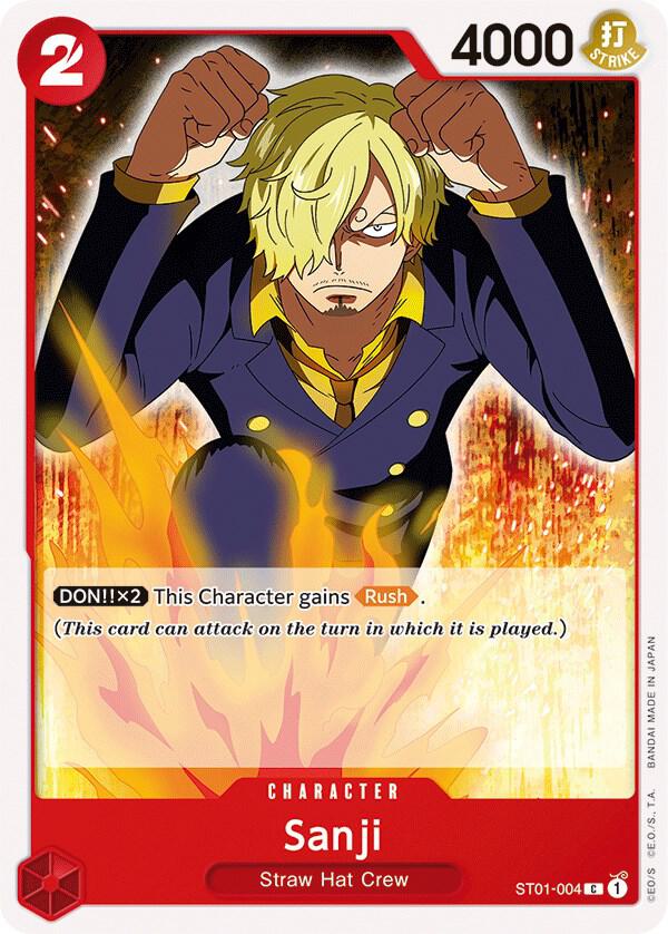 ST01-004 C Sanji EN – Anime Point