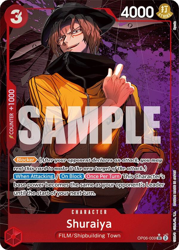 OP06-009 PSR Shuraiya EN – Anime Point