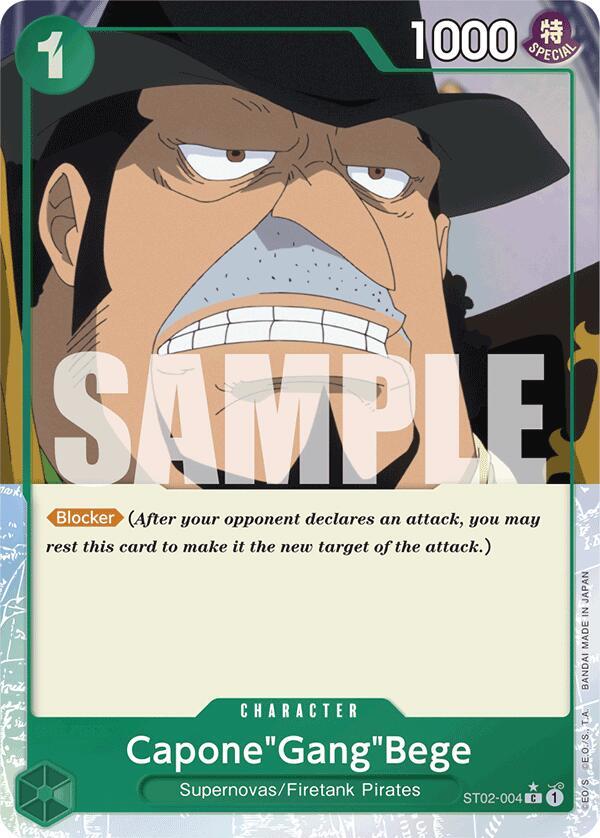 ST02-004 C Capone"Gang"Bege (Full Art) EN – Anime Point