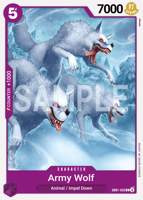 EB01-032 C Army Wolves EN – Anime Point