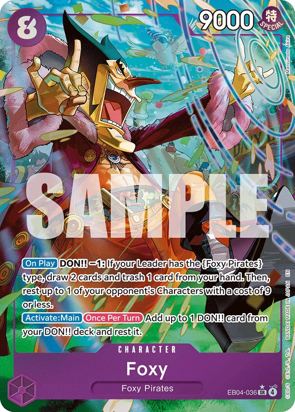 EB04-036 PSR Foxy EN – Anime Point