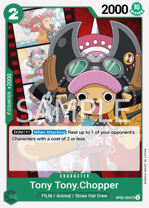OP02-034 UC Tony Tony.Chopper EN – Anime Point