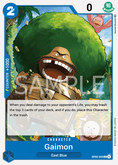 OP03-043 C Gaimon EN – Anime Point