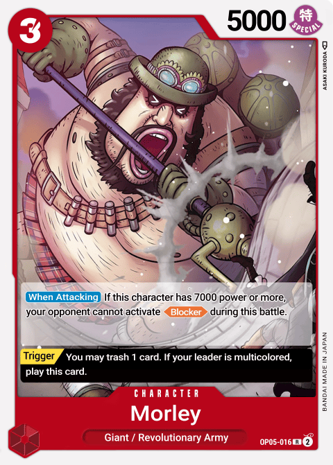 OP05-016 R Morley EN – Anime Point