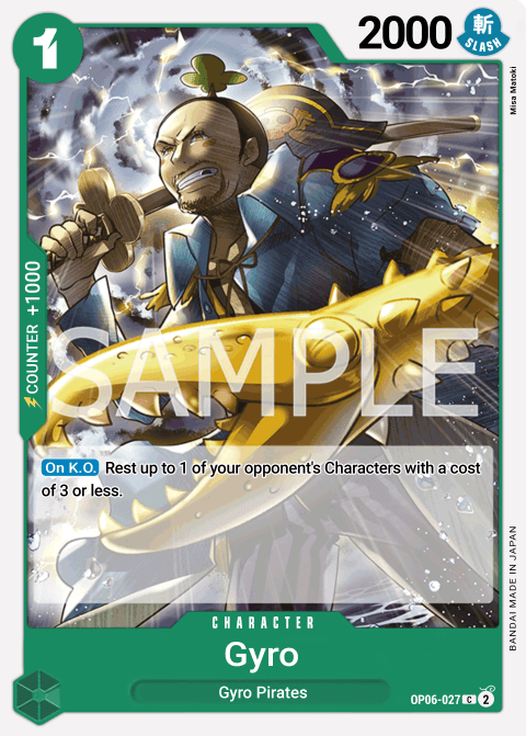 OP06-027 C Gyro EN – Anime Point