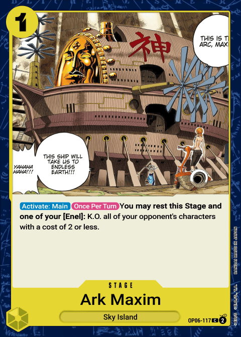 OP06-117 C The Ark Maxim EN – Anime Point