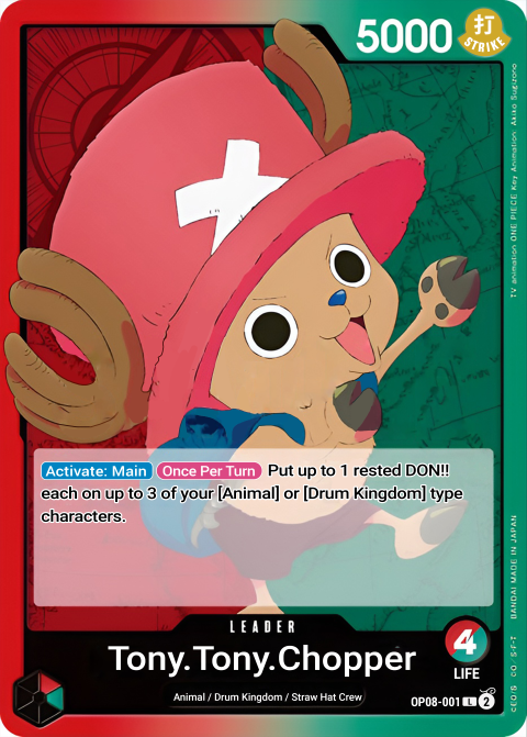 OP08-001 L Tony Tony.Chopper EN – Anime Point