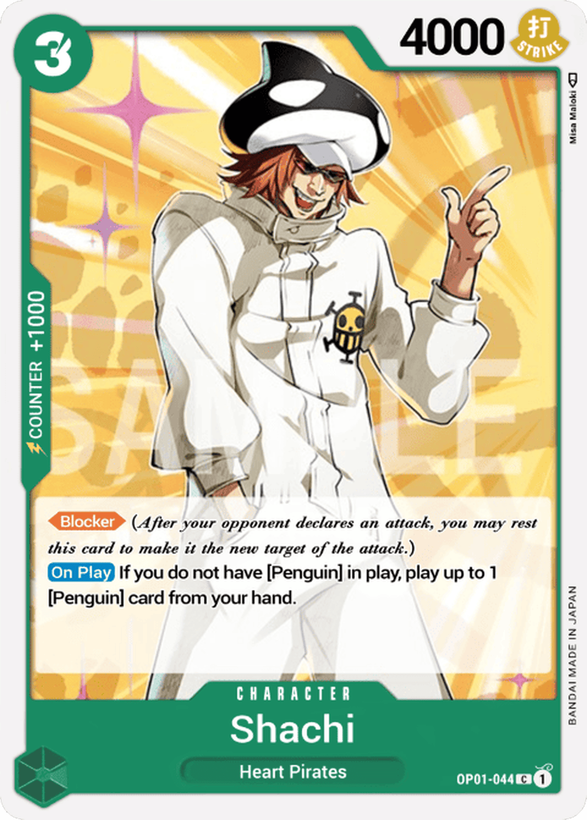 OP01-044 C Shachi EN – Anime Point