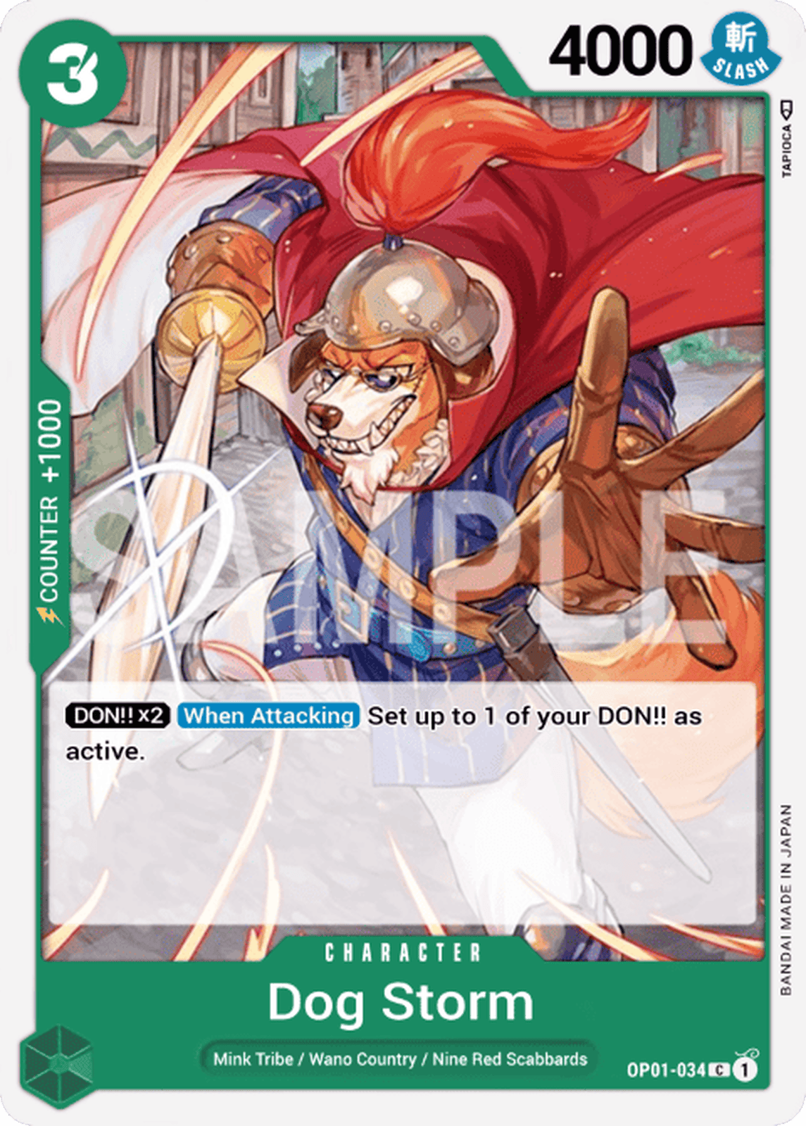 OP01-034 C Inuarashi EN – Anime Point